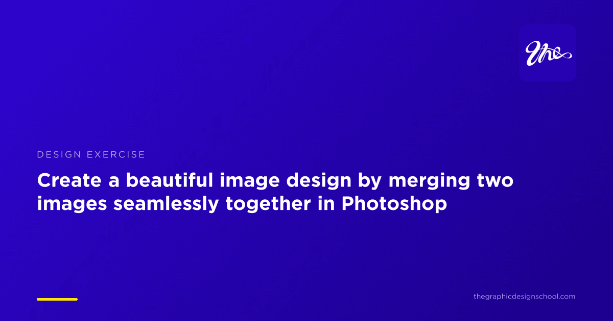 Create a beautiful image design by merging two images seamlessly ...